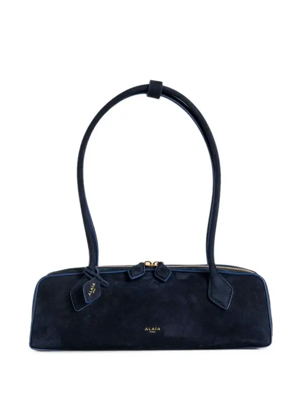 Alaïa Le Teckel Medium Leather Shoulder Bag - Blue