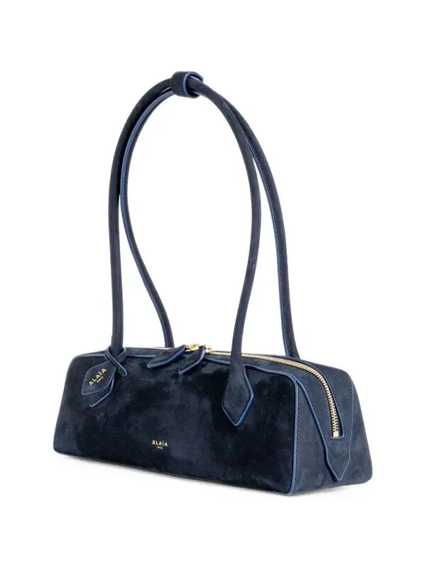 Alaïa Le Teckel Medium Leather Shoulder Bag - Blue