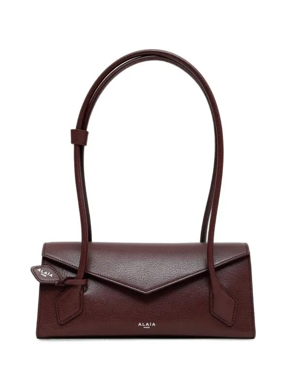 Alaïa Le Teckel Small Leather Shoulder Bag - Red