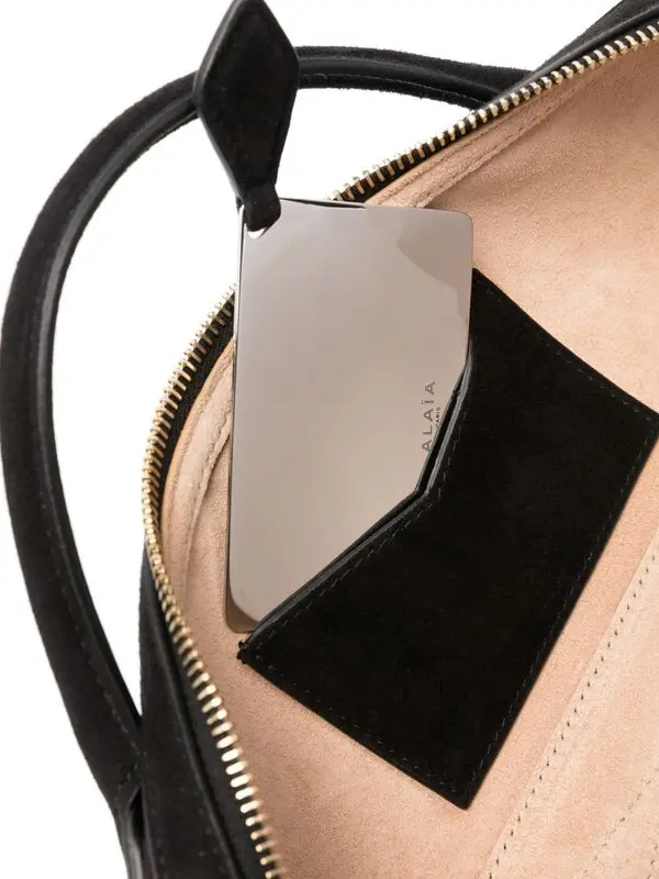 Alaïa Le Teckel Leather Clutch - Black