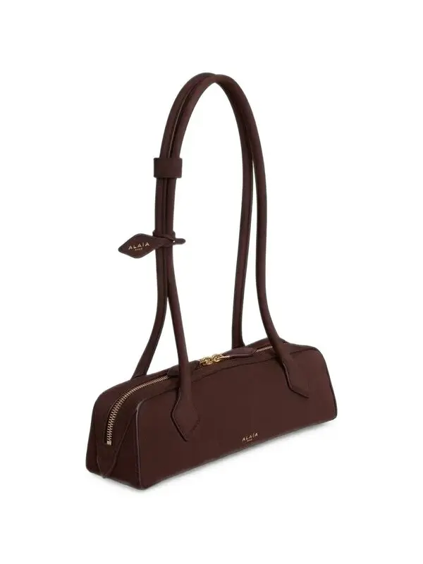 Alaïa Le Teckel Small Leather Shoulder Bag - Brown