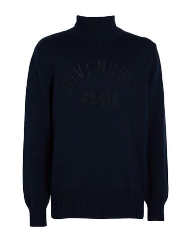 Givenchy Turtleneck Midnight Size Cotton - Blue