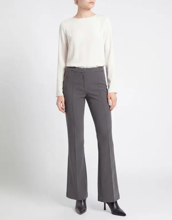 Elisabetta Franchi Pants Lead Size Polyester, Elastane