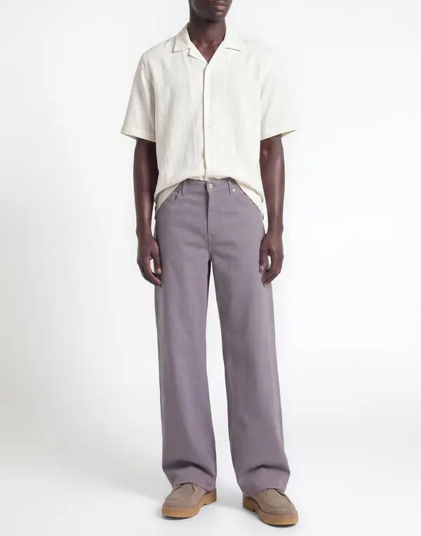 DEPARTMENT 5 Pants Lilac Size Cotton, Elastane