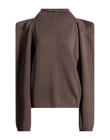 Rick Owens Sweater Taupe Size Virgin Wool - Grey