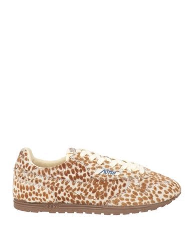 AUTRY Leopard Print Calf Hair Sneakers