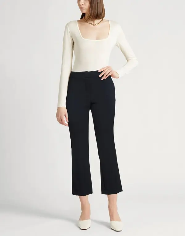Peserico Easy Pants Dark Size Polyester, Viscose, Cotton, Elastane
