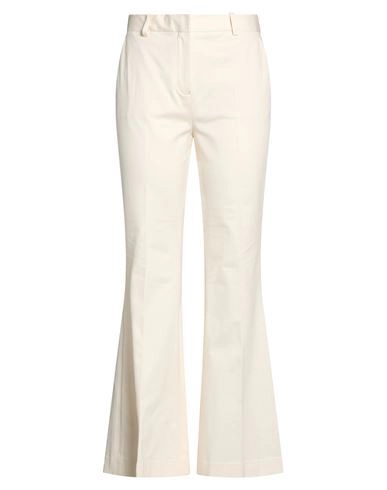 CIRCOLO 1901 Pants Cream Size Cotton, Elastane - White