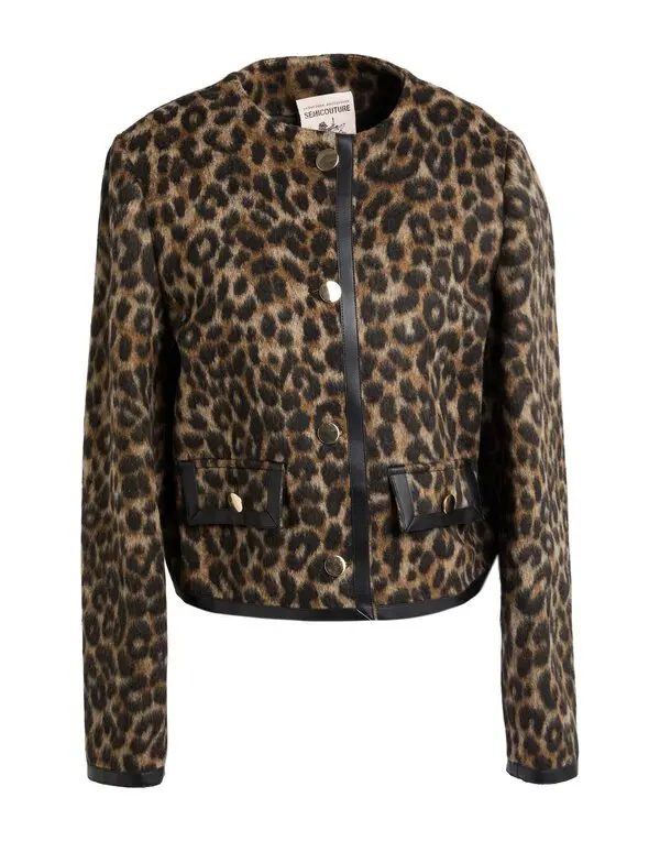SEMICOUTURE Leopard-print Jacket