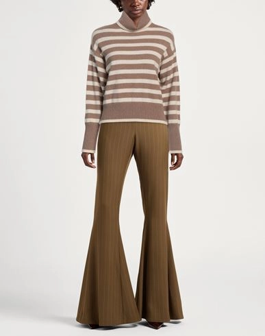 SEMICOUTURE Turtleneck Light Brown Size Cashmere, Polyamide
