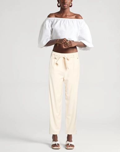 KAOS Pants Ivory Size Polyester, Viscose, Elastane