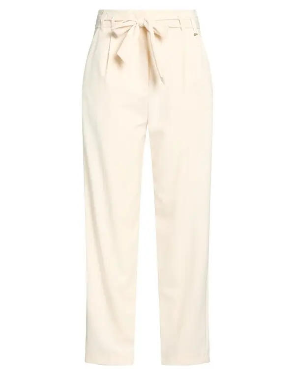 KAOS Pants Ivory Size Polyester, Viscose, Elastane