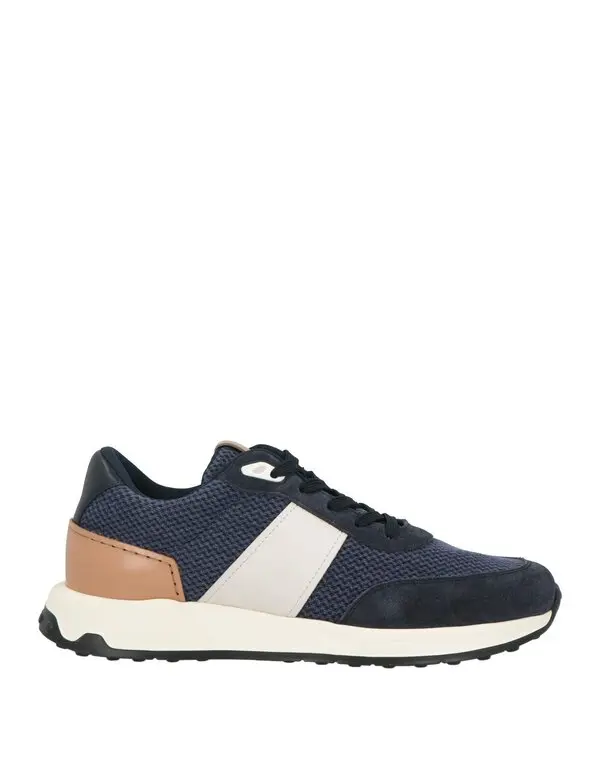 TOD'S Sneakers Midnight Size Leather, Textile Fibers