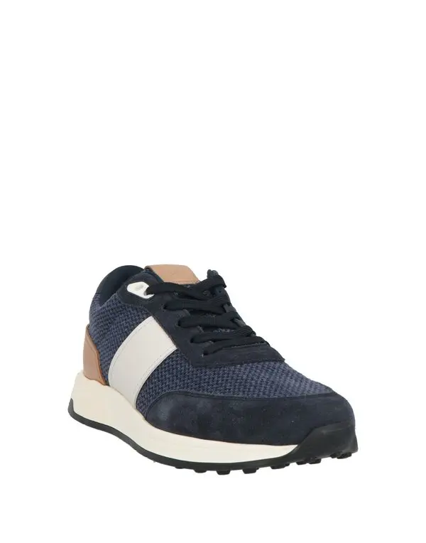 TOD'S Sneakers Midnight Size Leather, Textile Fibers
