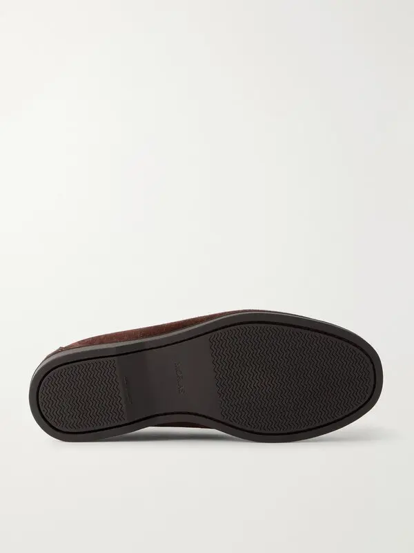 MORJAS Suede Boat Shoes