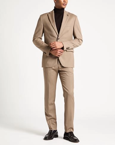 PAOLONI Suit Size Wool, Elastane