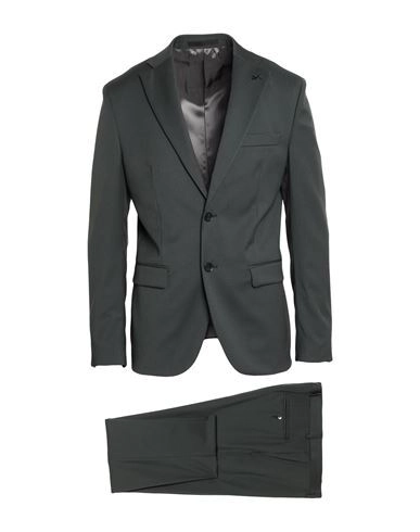 PAOLONI Suit Sand Size Wool, Elastane