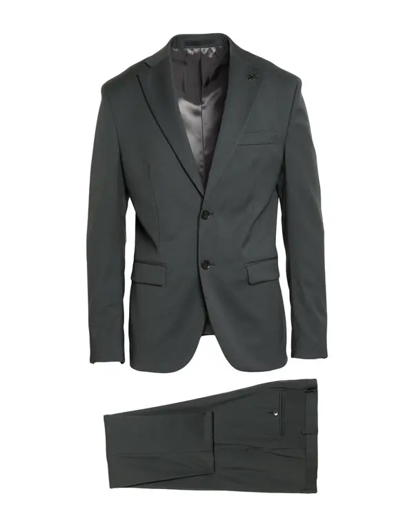 PAOLONI Suit Sand Size Wool, Elastane