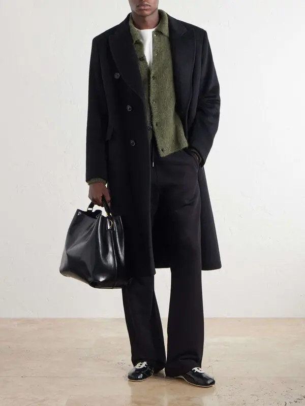 Dries Van Noten Leather Tote Bag