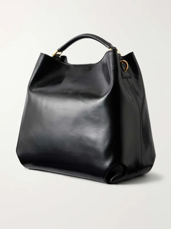 Dries Van Noten Leather Tote Bag