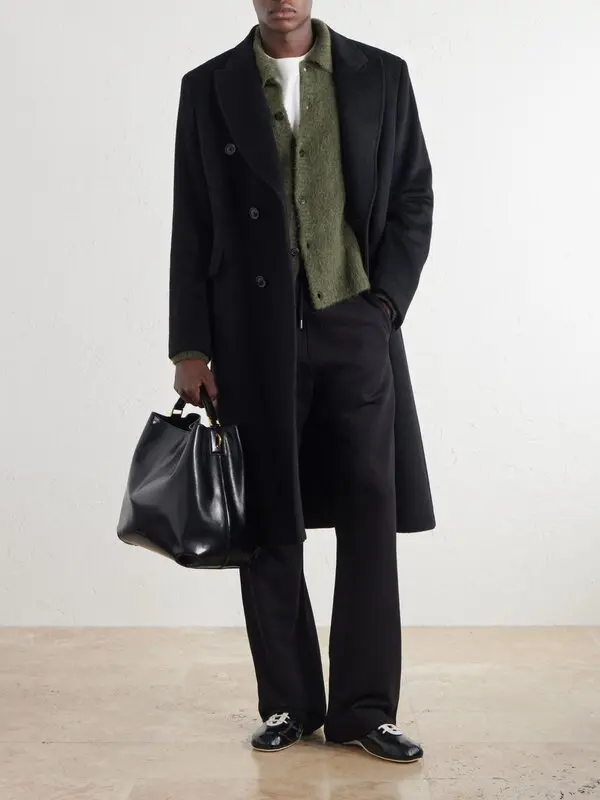 Dries Van Noten Leather Tote Bag