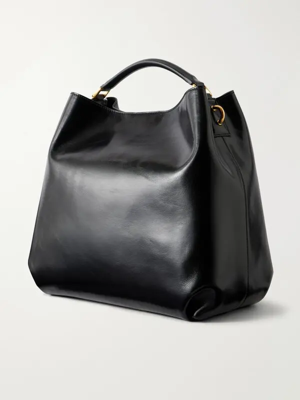 Dries Van Noten Leather Tote Bag