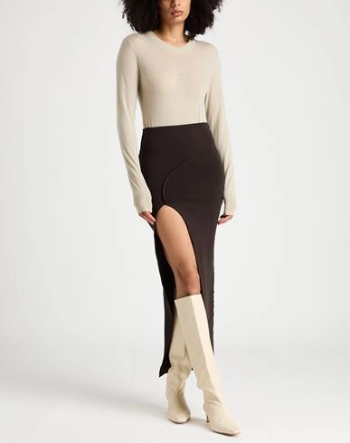 Rick Owens Maxi Skirt - Brown