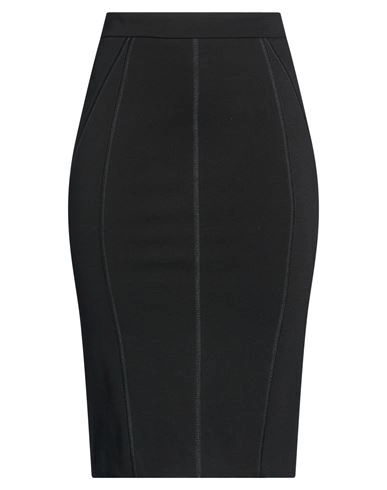 GRIFONI Midi Skirt Size Viscose, Polyamide, Elastane - Black