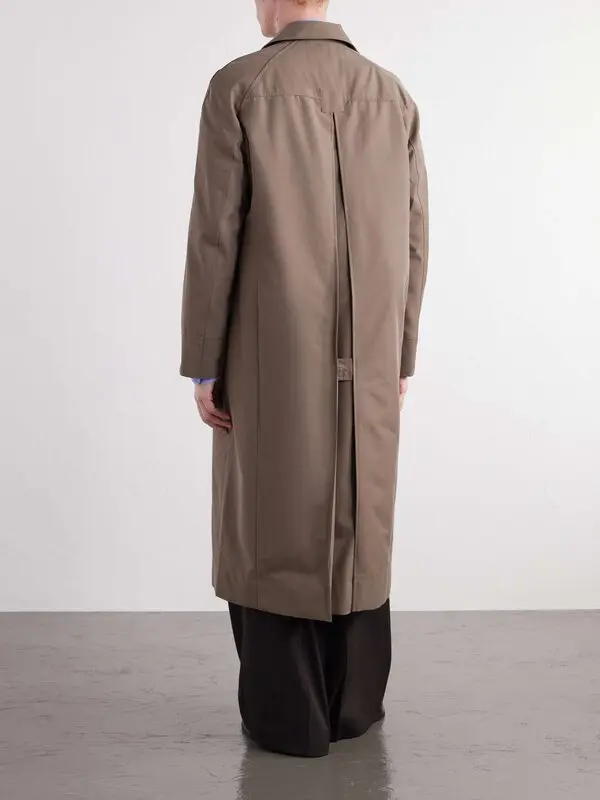 Oliver Peoples Lothian Cotton-blend Twill Trench Coat - Beige
