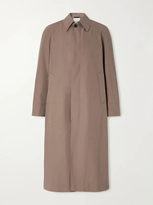 Oliver Peoples Lothian Cotton-blend Twill Trench Coat