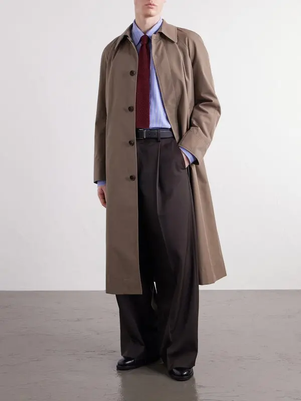 Oliver Peoples Lothian Cotton-blend Twill Trench Coat
