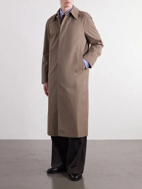 Oliver Peoples Lothian Cotton-blend Twill Trench Coat