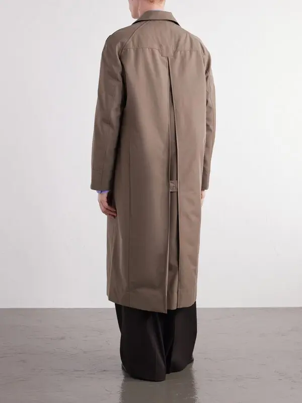 Oliver Peoples Lothian Cotton-blend Twill Trench Coat