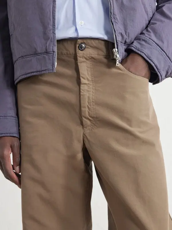 Dries Van Noten Straight-leg Cotton Trousers