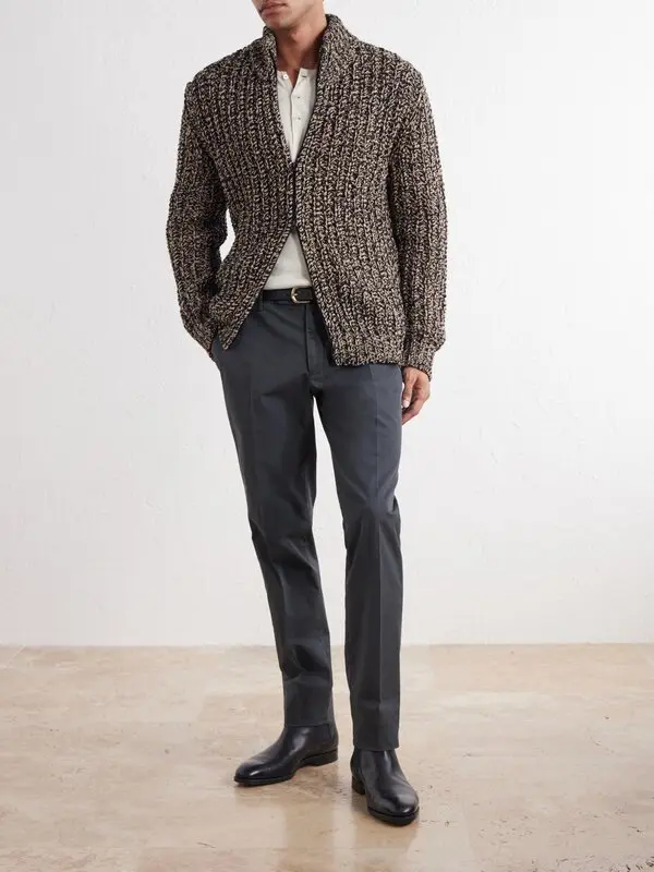SLOWEAR Incotex Batavia Stretch-cotton Trousers