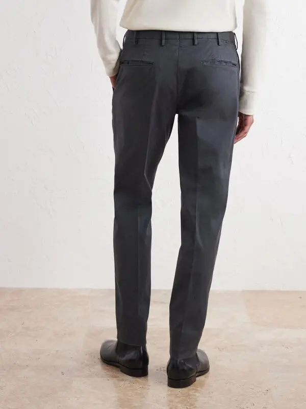 SLOWEAR Incotex Batavia Stretch-cotton Trousers