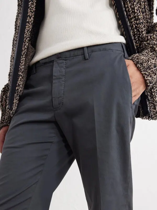SLOWEAR Incotex Batavia Stretch-cotton Trousers