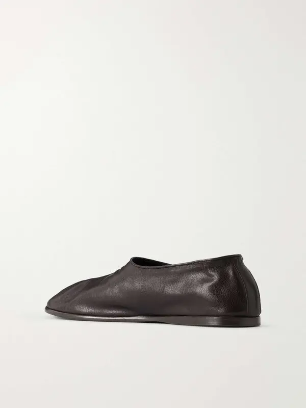 LEMAIRE Sock Leather Slippers