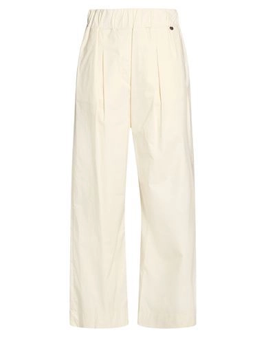 Liu Jo Pants Ivory Size Cotton, Elastane - White