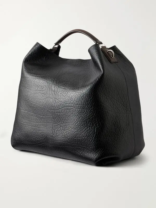 Dries Van Noten Leather Tote Bag