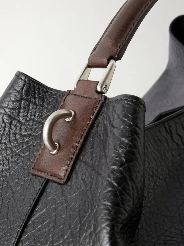 Dries Van Noten Leather Tote Bag