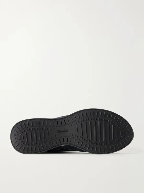 John Lobb Laced Stream Nubuck Sneakers - Blue