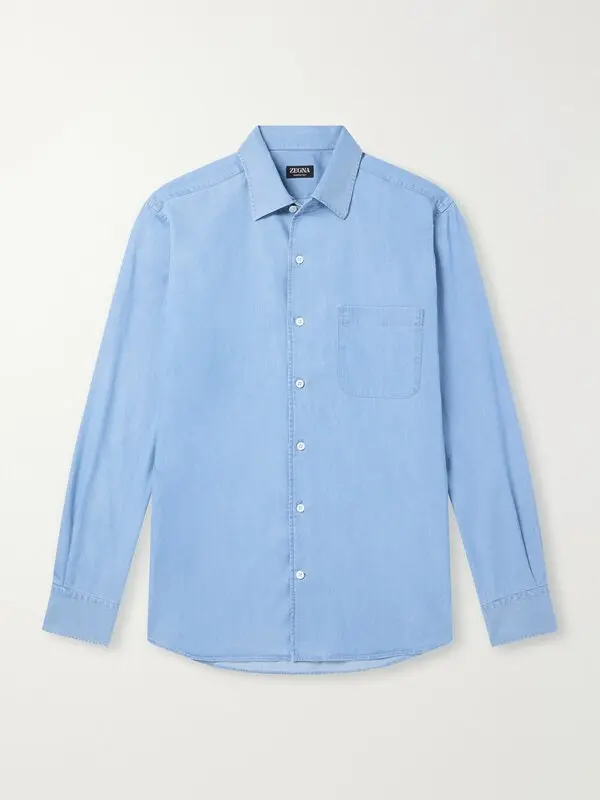 Zegna Denim Shirt - Blue