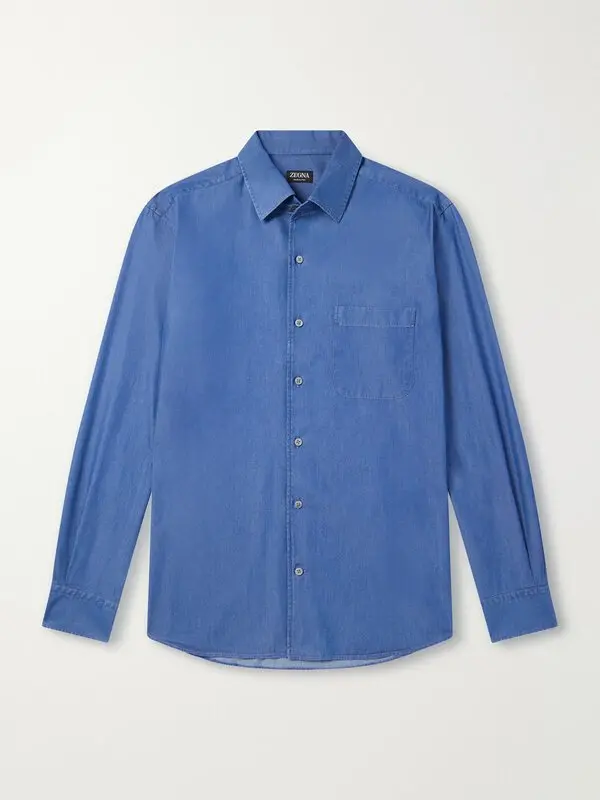 Zegna Denim Shirt - Blue