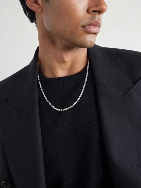 MIKIA Sterling And Emerald Necklace