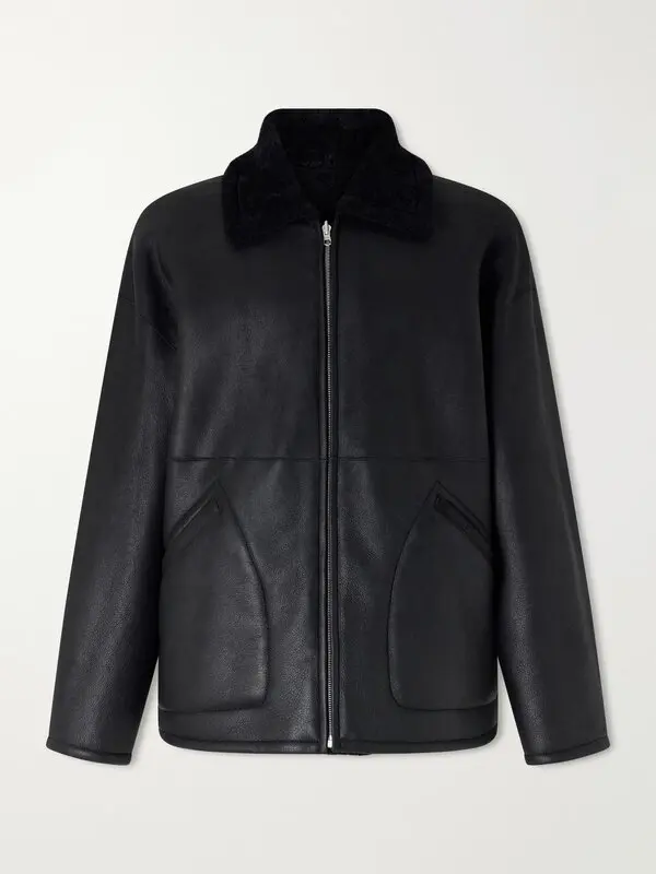 Auralee Reversible Shearling Jacket
