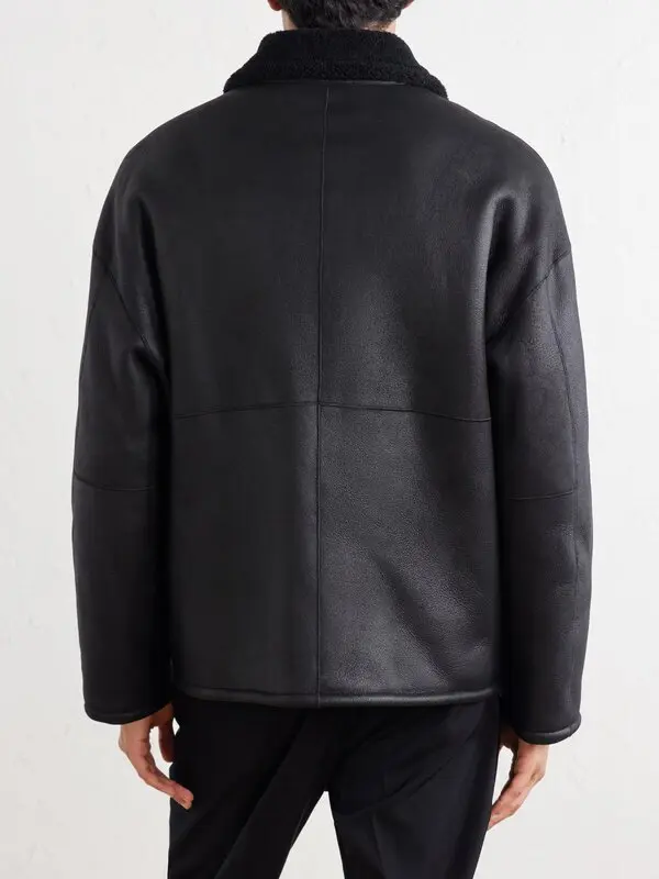 Auralee Reversible Shearling Jacket