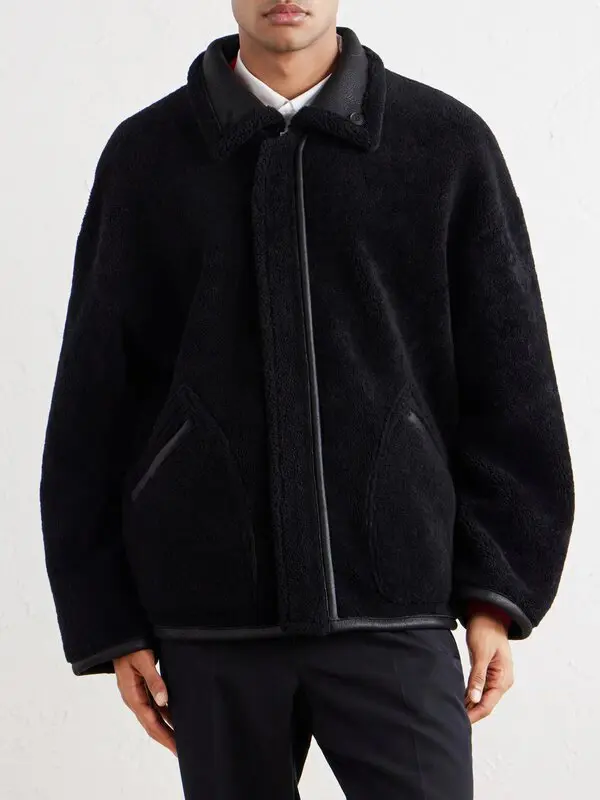 Auralee Reversible Shearling Jacket