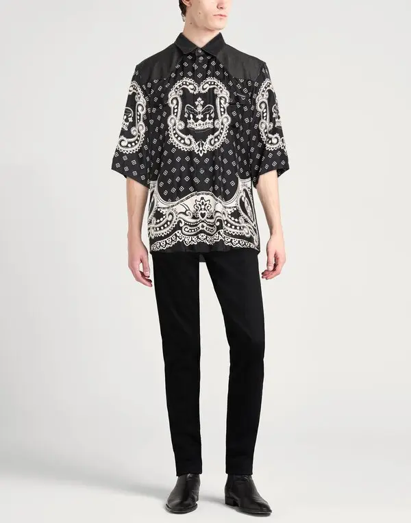 Dolce & Gabbana Shirt Size Silk, Cotton, Elastane