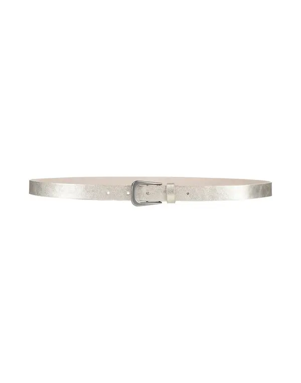 Brunello Cucinelli Belt Platinum Size Leather